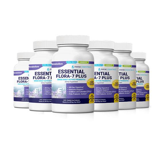 Essential Flora 7 PLUS 6 Bottles – Uncommon Nutrition